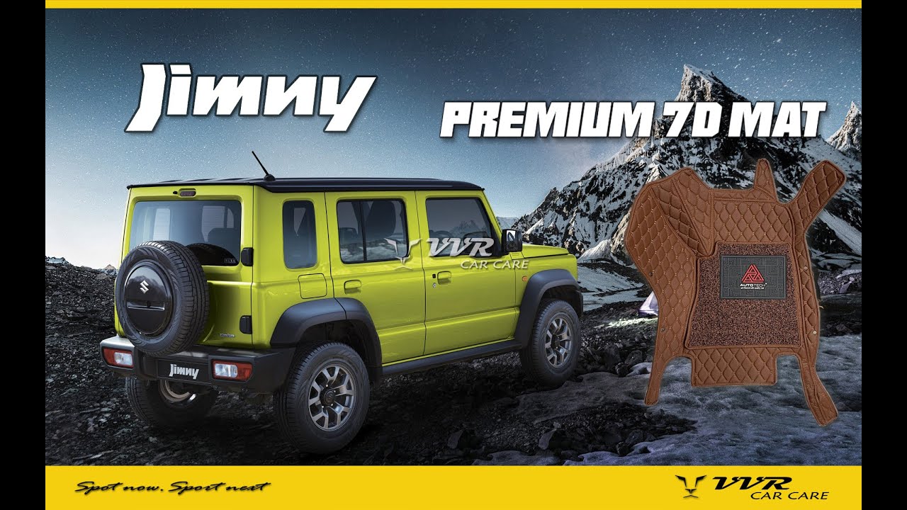 Jimny 7D mat | Autotech 7D mat | VVR Car Care | 9514140203 #autotech ...