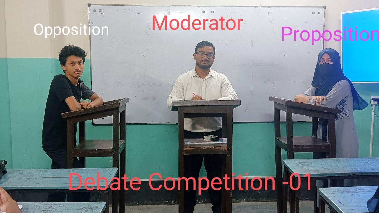 English Debate (Technology is truly a blessing for us) - YouTube