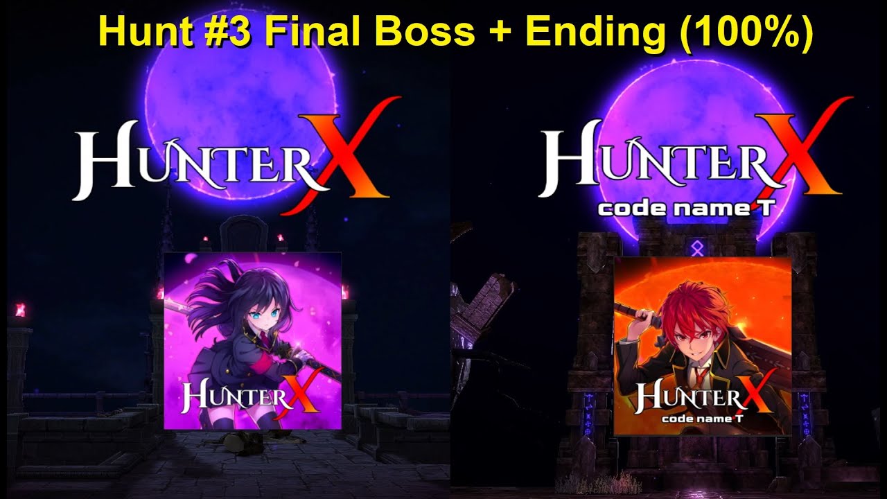 HunterX / HunterX: code name T - LV200 vs Final Boss (3rd playthrough ...