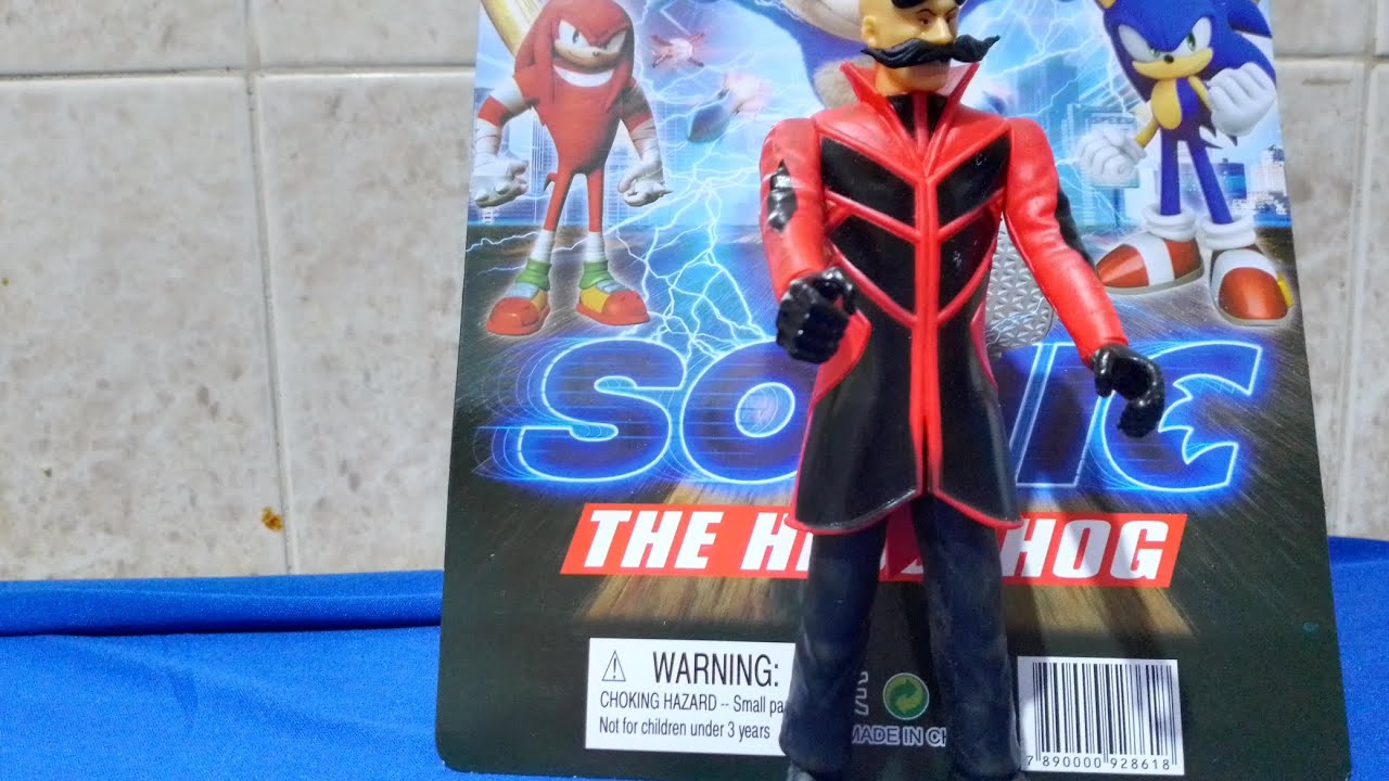 Sonic The Hedgehog Dr. Eggman (Jim Carrey) Figura Bootleg no mexicano ...