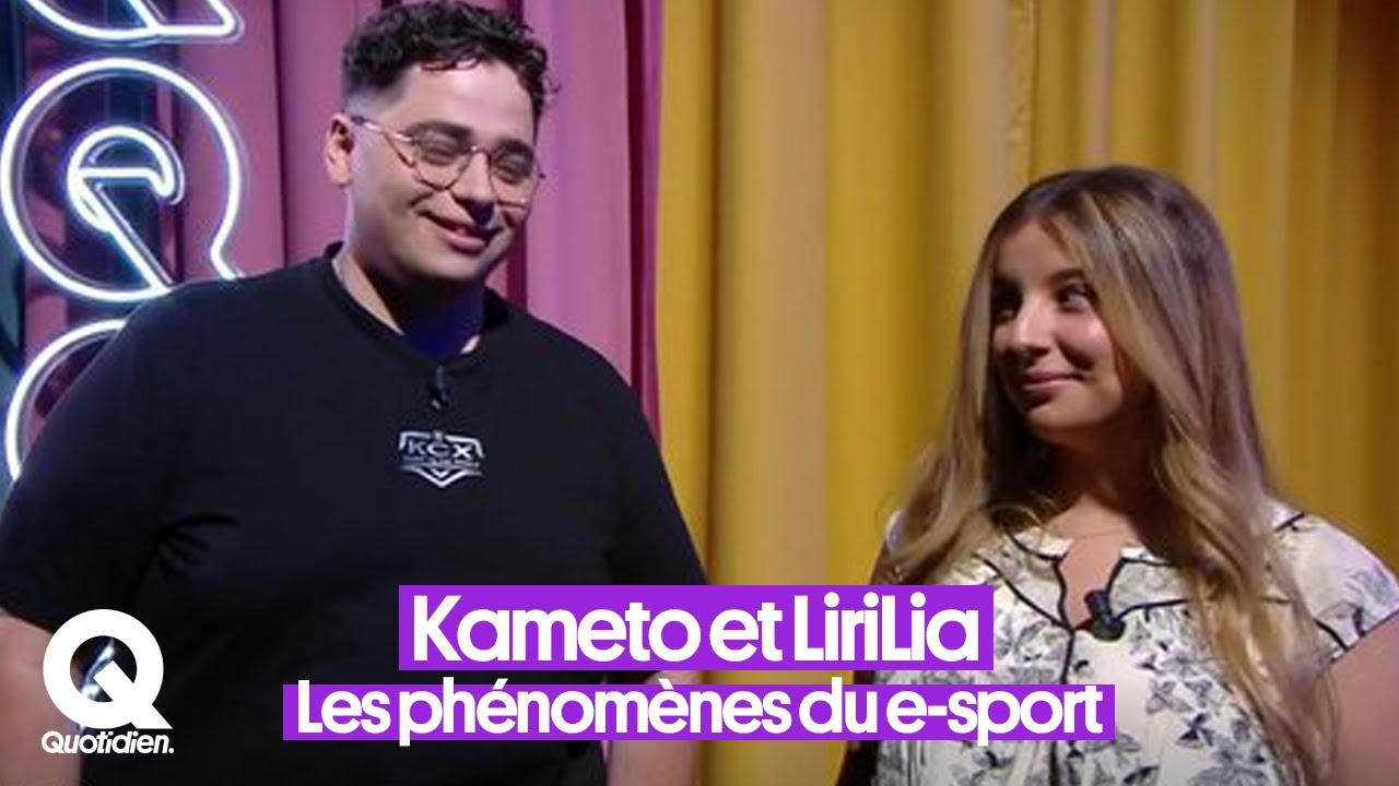 Kameto et LiriLia pèsent dans le game du e-sport - YouTube