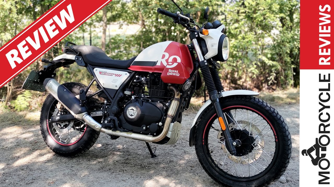 Royal Enfield Scram 411 | Review - YouTube