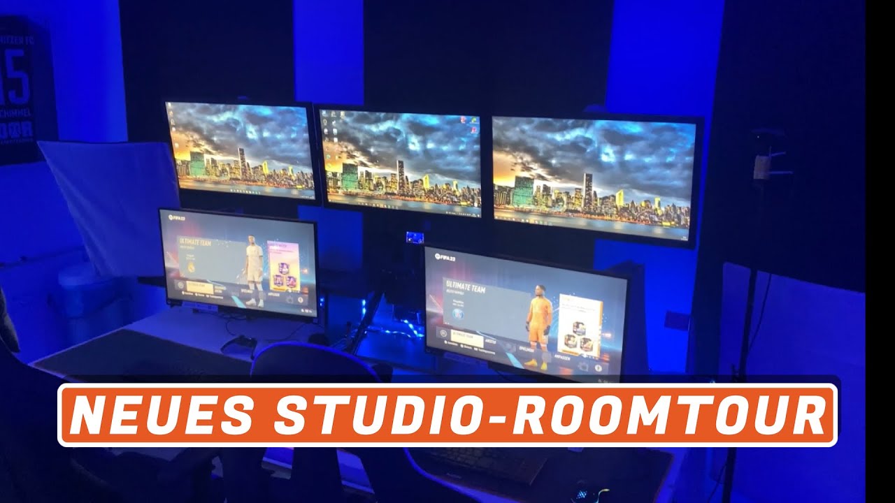 Unser neuer GAMING ROOM für FIFA 23! 🔥 - YouTube