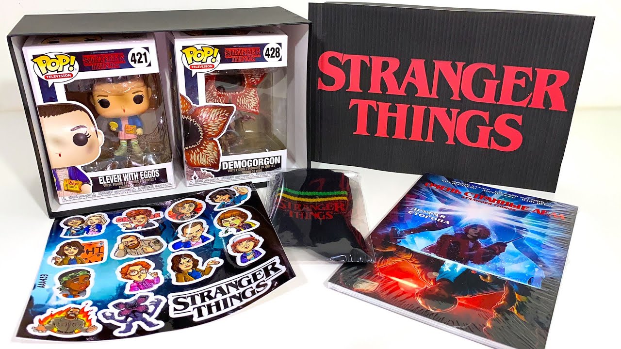 Unboxing Mystery Box Stranger Things, Распаковка Коллекции Очень ...