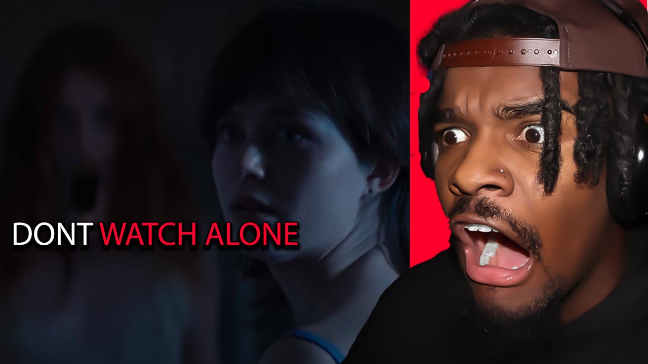 reacting to scariest videos you SHOULD NOT watch alone - YouTube
