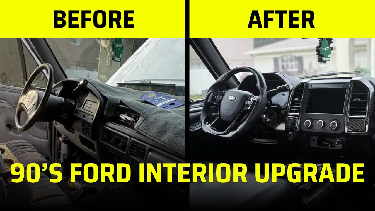 How to RADICALLY TRANSFORM Your 92-97 "OBS" Ford Interior with a NEW ...