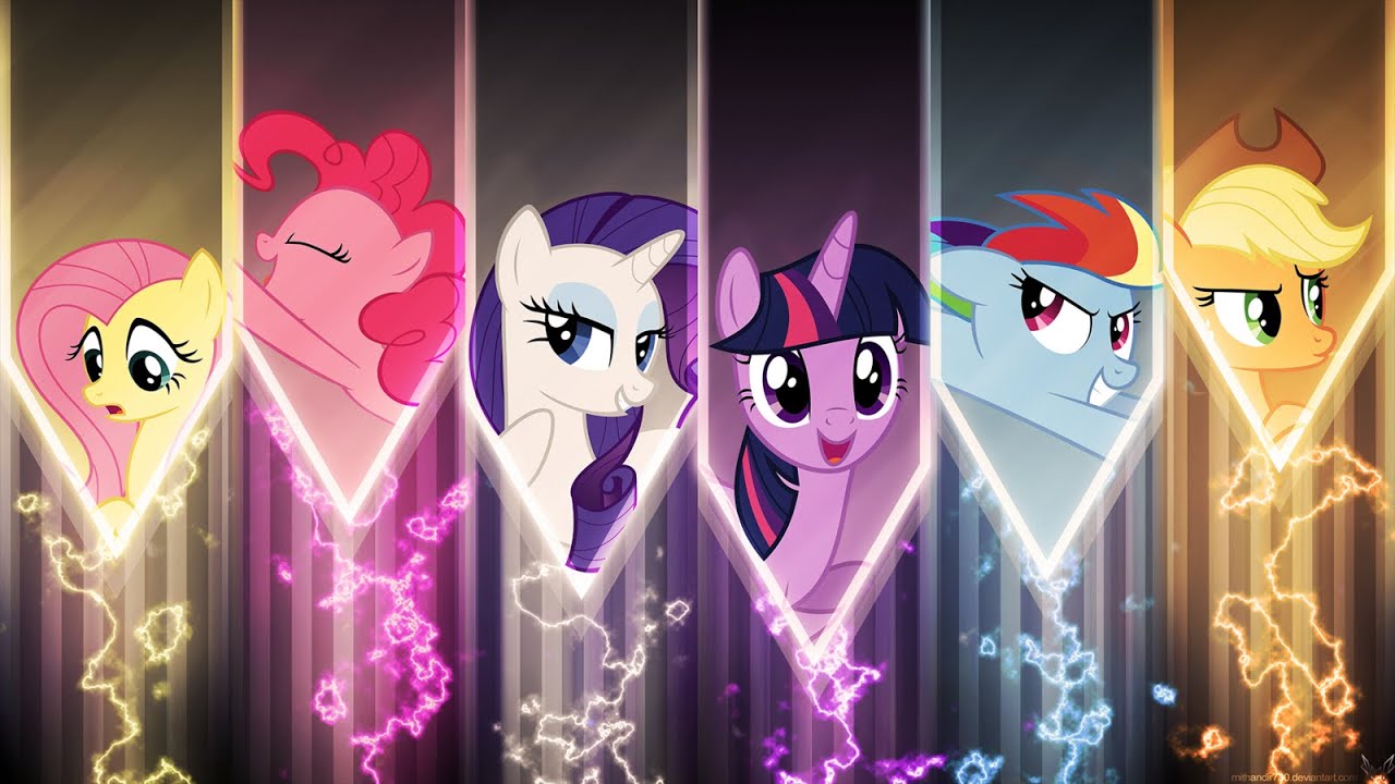 MLP: Mane 6 Ft. DJ-Pon3 (Vinyl Scratch) Tribute - YouTube