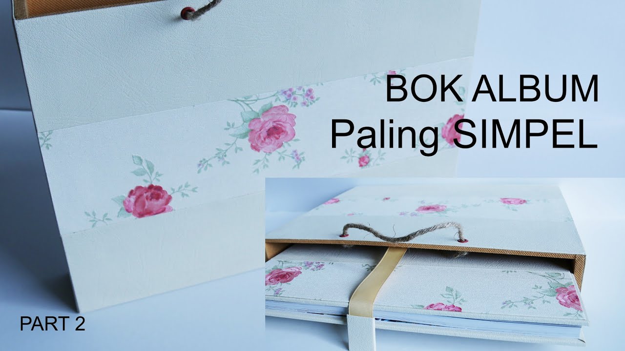 Cara membuat box album paling simpel - YouTube