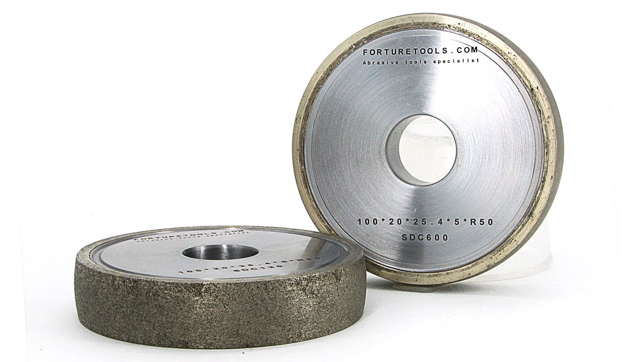 Metal bond round edge diamond grinding wheel - YouTube