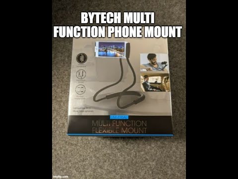 My REVIEW OF THE BYTECH MULTI FUNCTION PHONE MOUNT - YouTube
