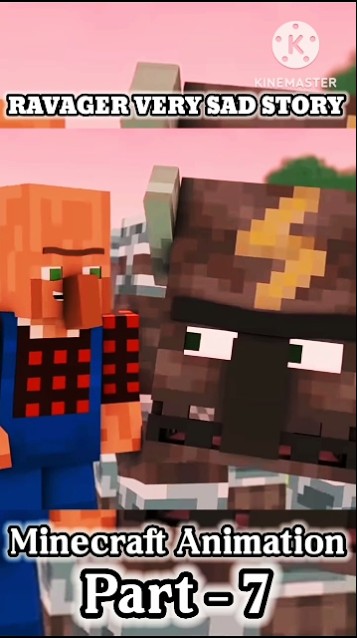 Minecraft Animation || Baby Ravager Very Sad Story || PART - 7 #shorts ...