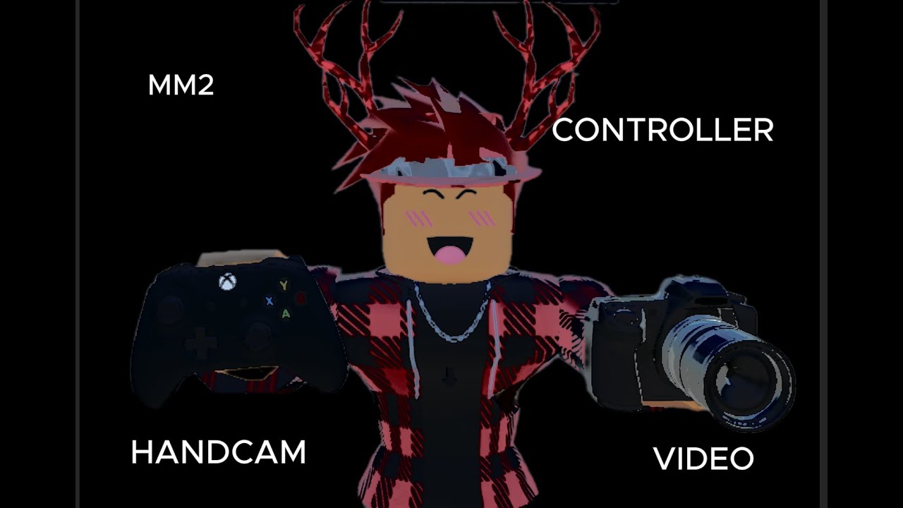 I PLAYED MM2 WITH CONTROLLER HANDCAM - YouTube