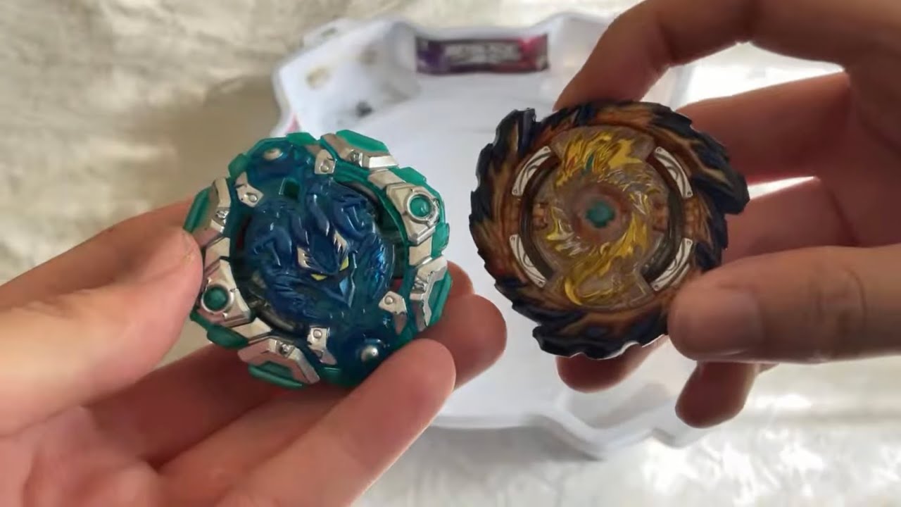 EVEL VS FREE = Beyblade Burst Orb ENGAARD E4 VS Mirage Fafnir F6 - YouTube