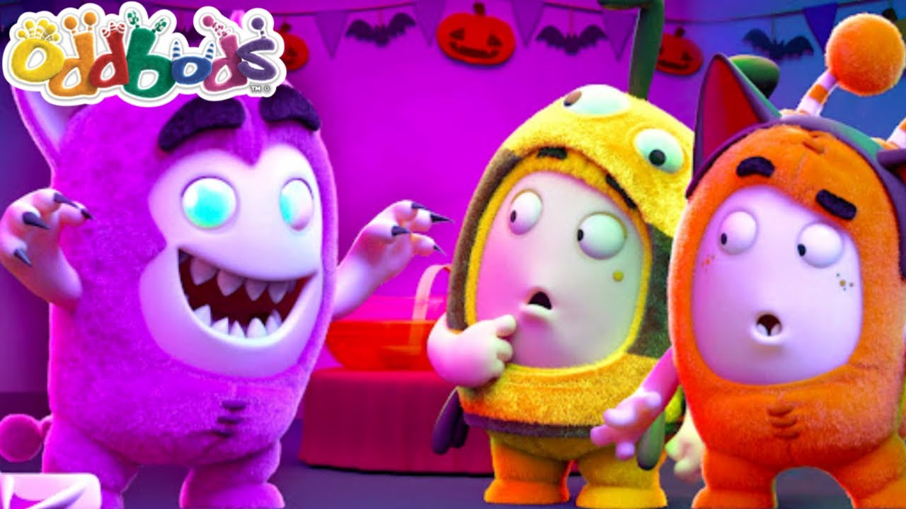 Oddbods Met Scary Creatures On Halloween Night! | NEW Episode by ...
