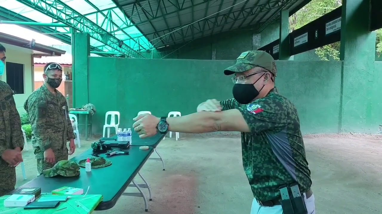 BASIC PISTOL MARKSMANSHIP (Stance, Part 4) - YouTube