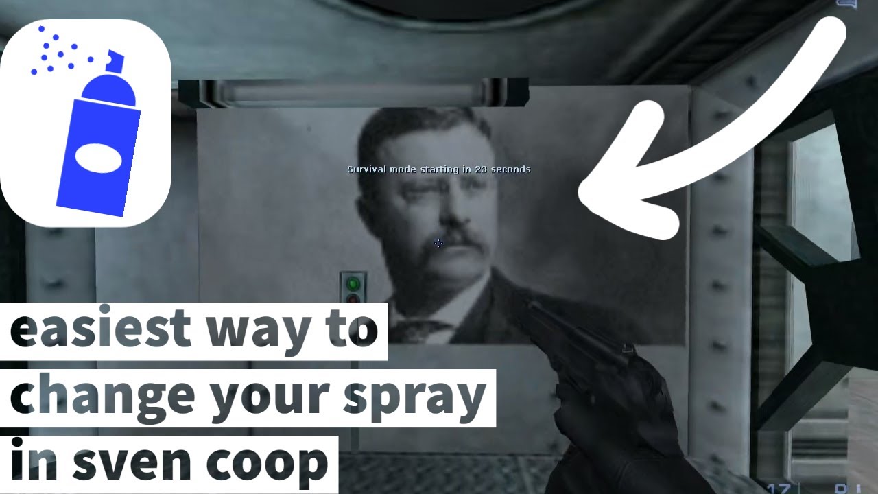 how to change spray in sven coop - YouTube