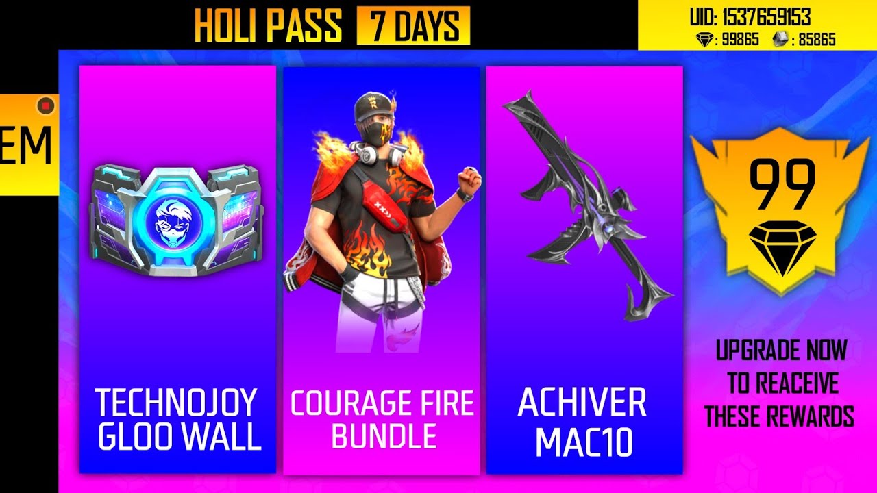 Holi Pass Event आने वाला हे 🤩🥳 Free Fire New Event | Ff New Event | Ff ...