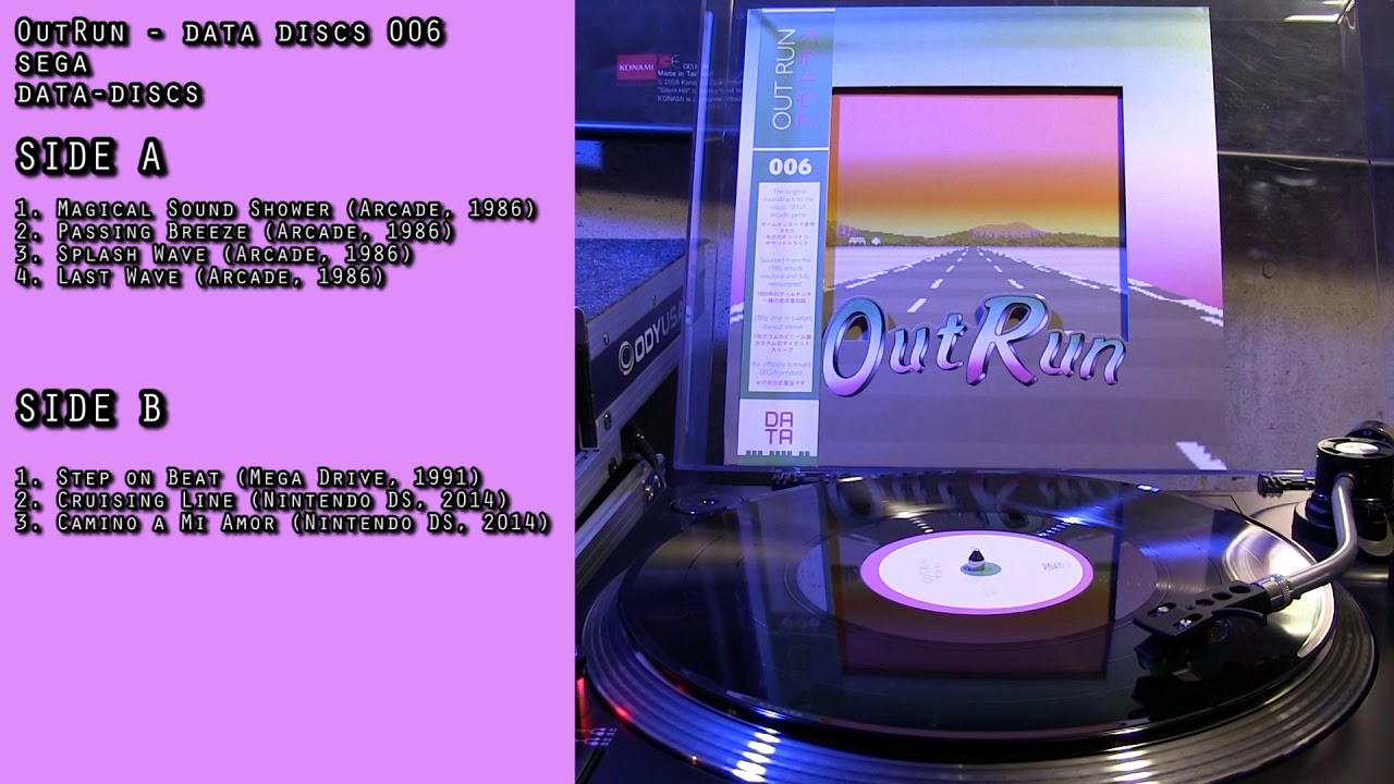 OutRun Soundtrack - Data Discs - Bleeps on Wax - GAMER LOGIC - YouTube