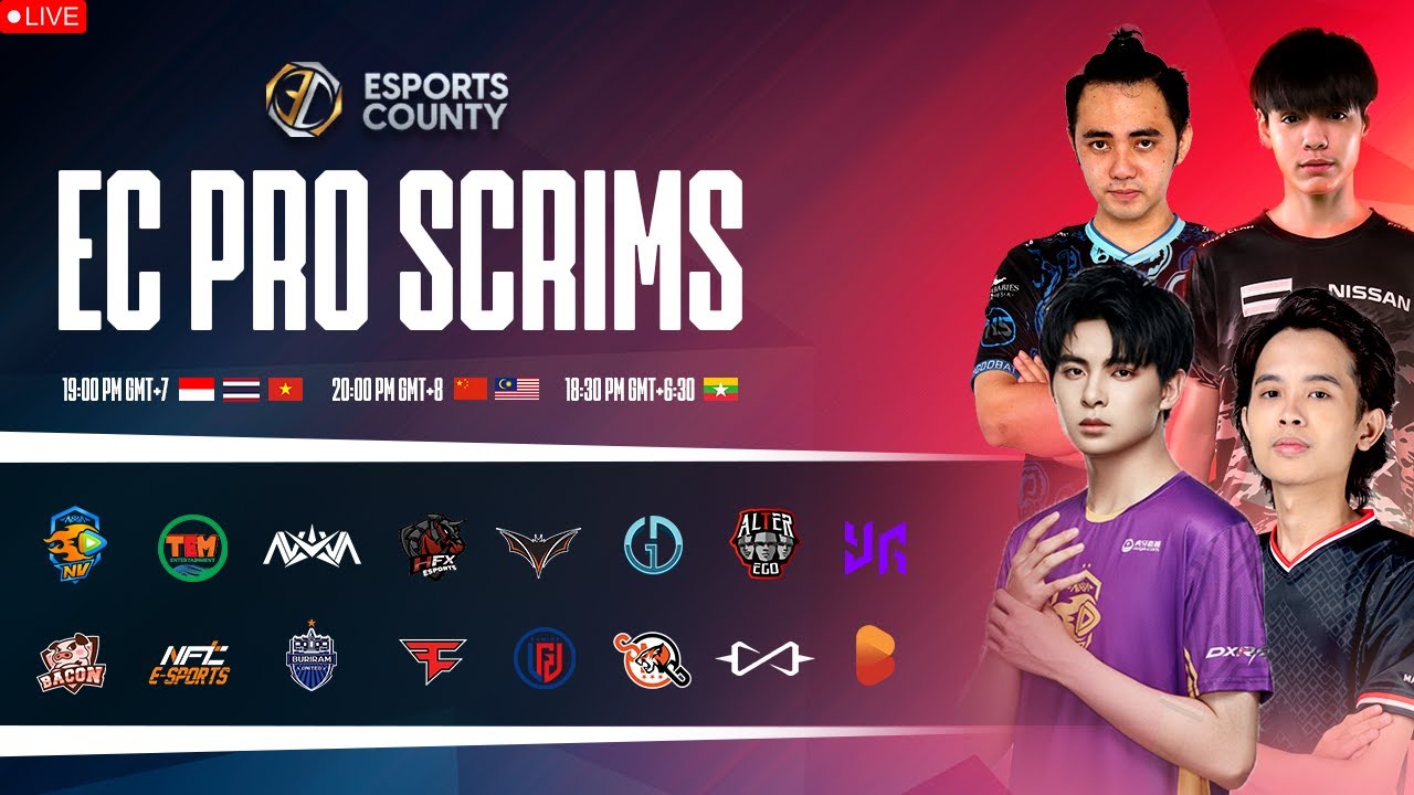 [ID] EC PRO SCRIMS |FT. #NV #LGD #BAC #GD #AE #NFT #FAZE #SMG #INFINTY #2E #HFX #YG #BRU #TJB # ...