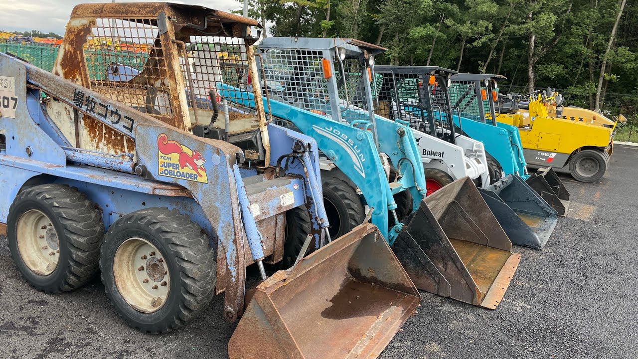 Bobcat Skid-Steel Loaders | Construction Equipment - YouTube