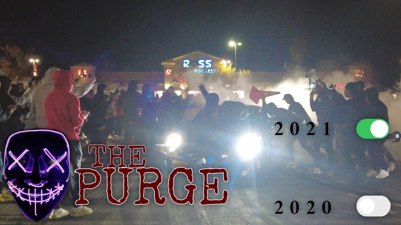 2021 PURGE TAKEOVER... BALTIMORE EDITION STREET DRIFTING - YouTube