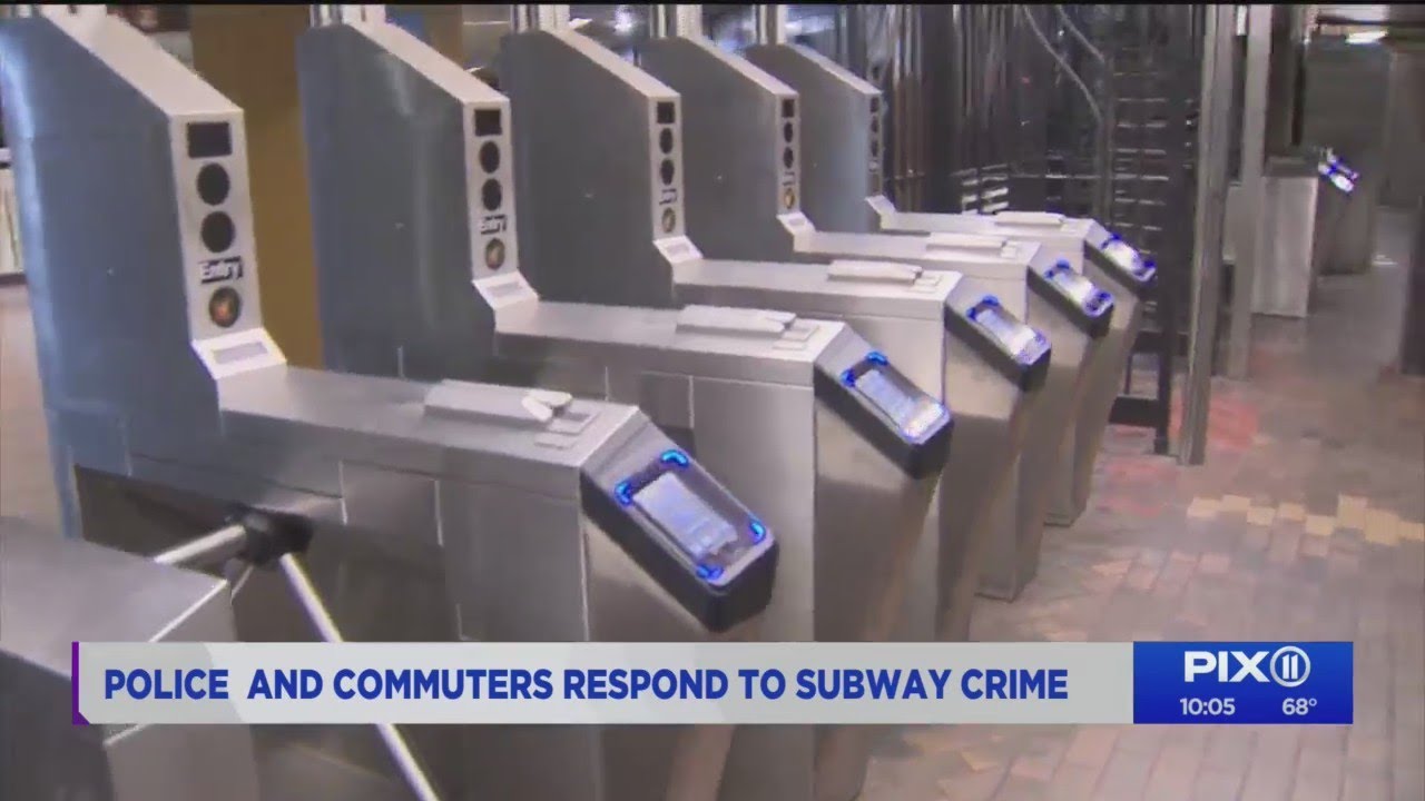 Police and commuters respond to subway crime - YouTube