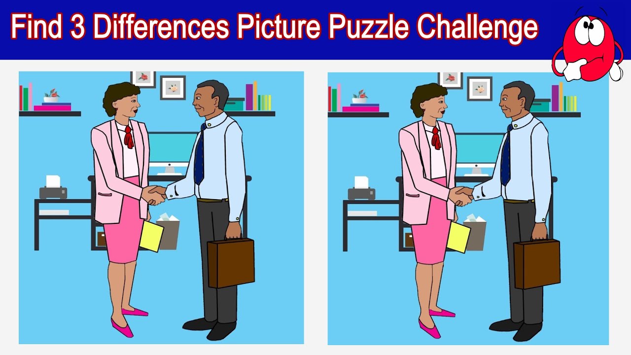 Find 3 Differences Picture Puzzle No93 - YouTube