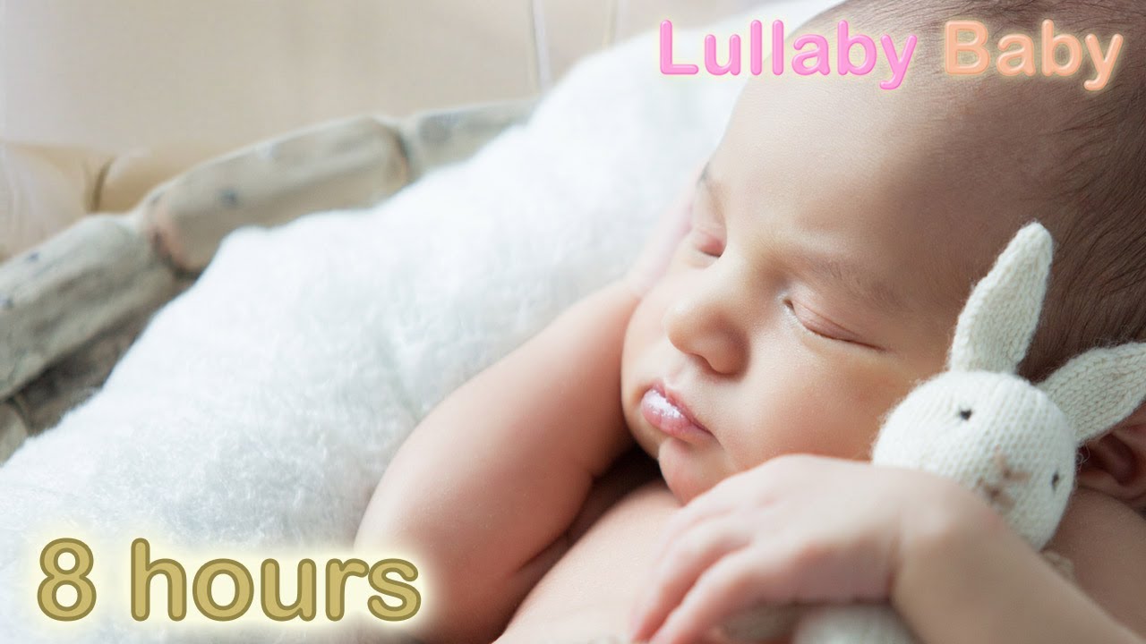 8 HOURS Soothing Lullaby for babies to go to Sleep ♫ Baby Sleep Music ...