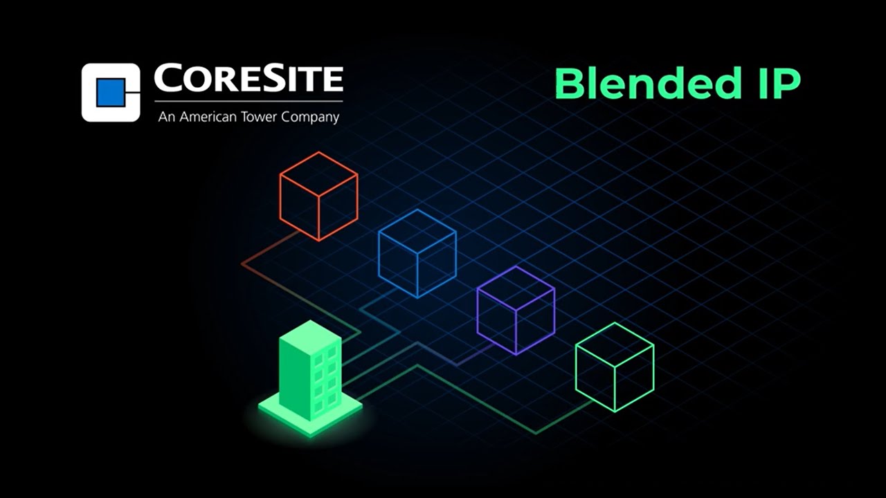 CoreSite Internet Access BlendedIP Explainer - YouTube