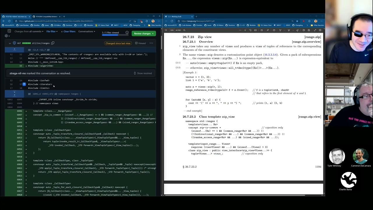 Visual C++ STL Code Review: GH-3035, P2321R2: Added std::views::zip ...