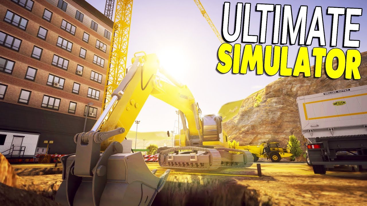 BEST CONSTRUCTION SIMULATOR YET & CATERPILLAR EQUIPMENT | Construction ...