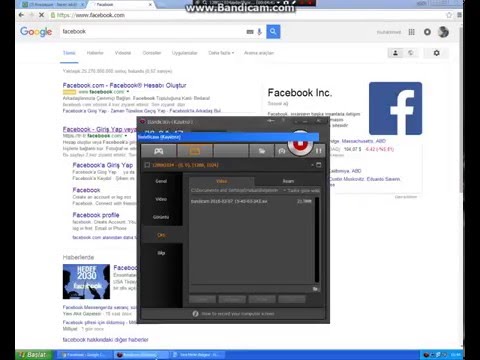 şahinin videosu facebook nasıl kurulur