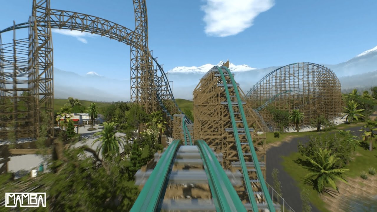 Mamba - RMC Hyper-Hybrid Coaster (No Limits 2) - YouTube