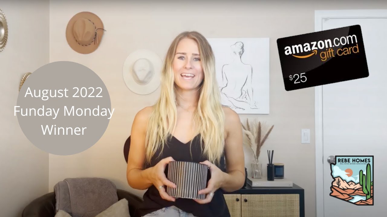 August 2022 Funday Monday Winner - YouTube
