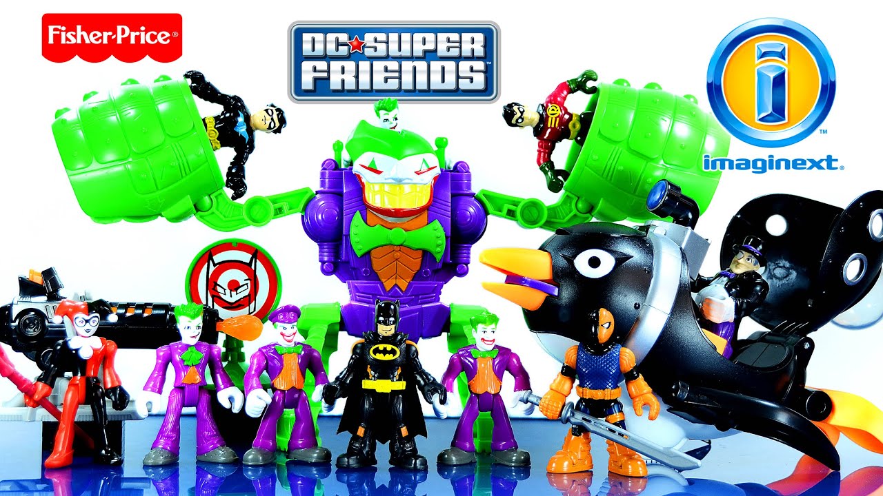 Imaginext Batman vs The Joker & Penguin DC Super Friends by Fisher ...
