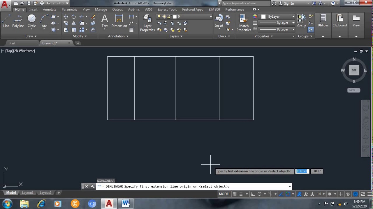 how To Give Dimensions In AutoCAD YouTube how To Give Dimensions In AutoCAD YouTube