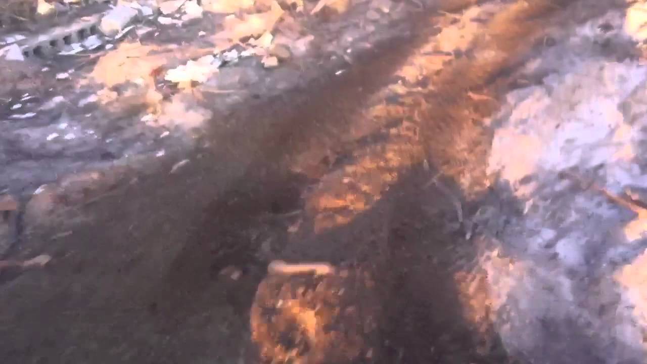 How to build a backyard pit bike warm up track under an hour - YouTube