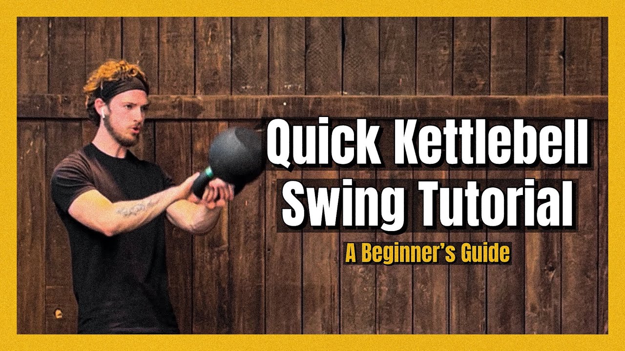 QUICK KETTLEBELL SWING TUTORIAL // tips for fast learning - YouTube