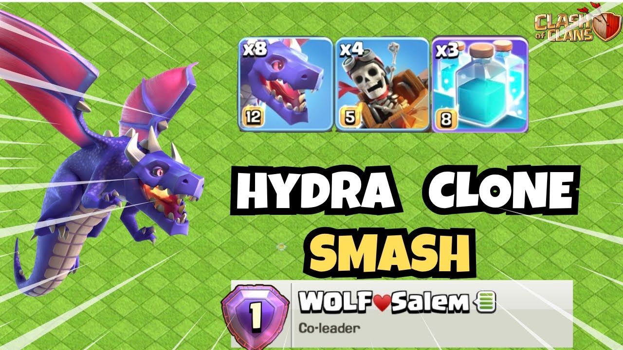 TH17 | HYDRA CLONE IS EASIEST ATTACK STRATEGY in @ClashOfClans - YouTube