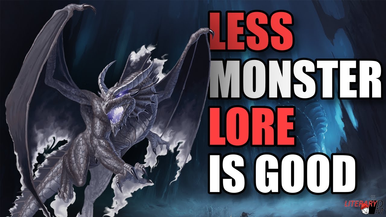 Monster Lore Has Been Reduced, and That's Good - YouTube