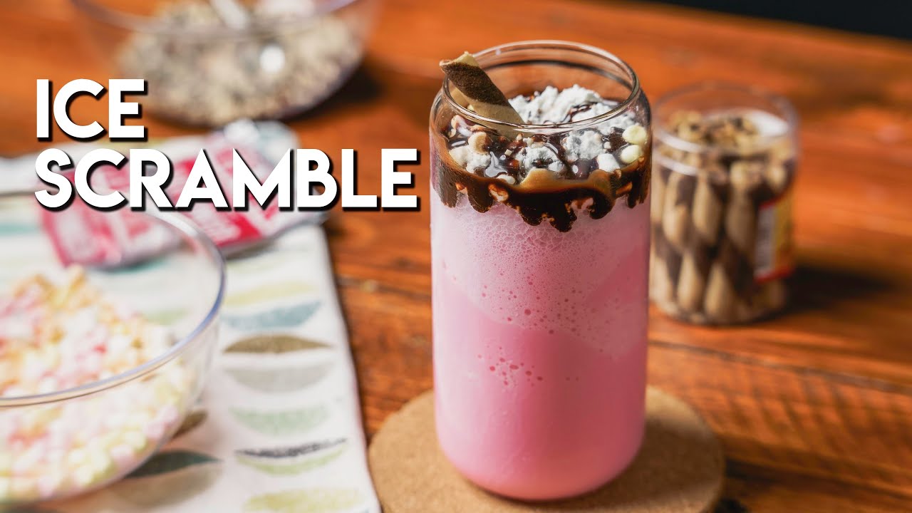 How To Make Ice Scramble (Iskrambol) - YouTube