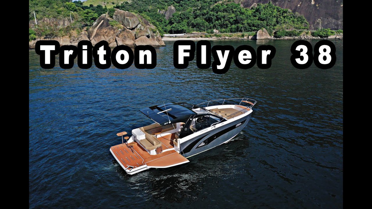 #lançamento | Triton Flyer 38 | Boat Shopping - YouTube
