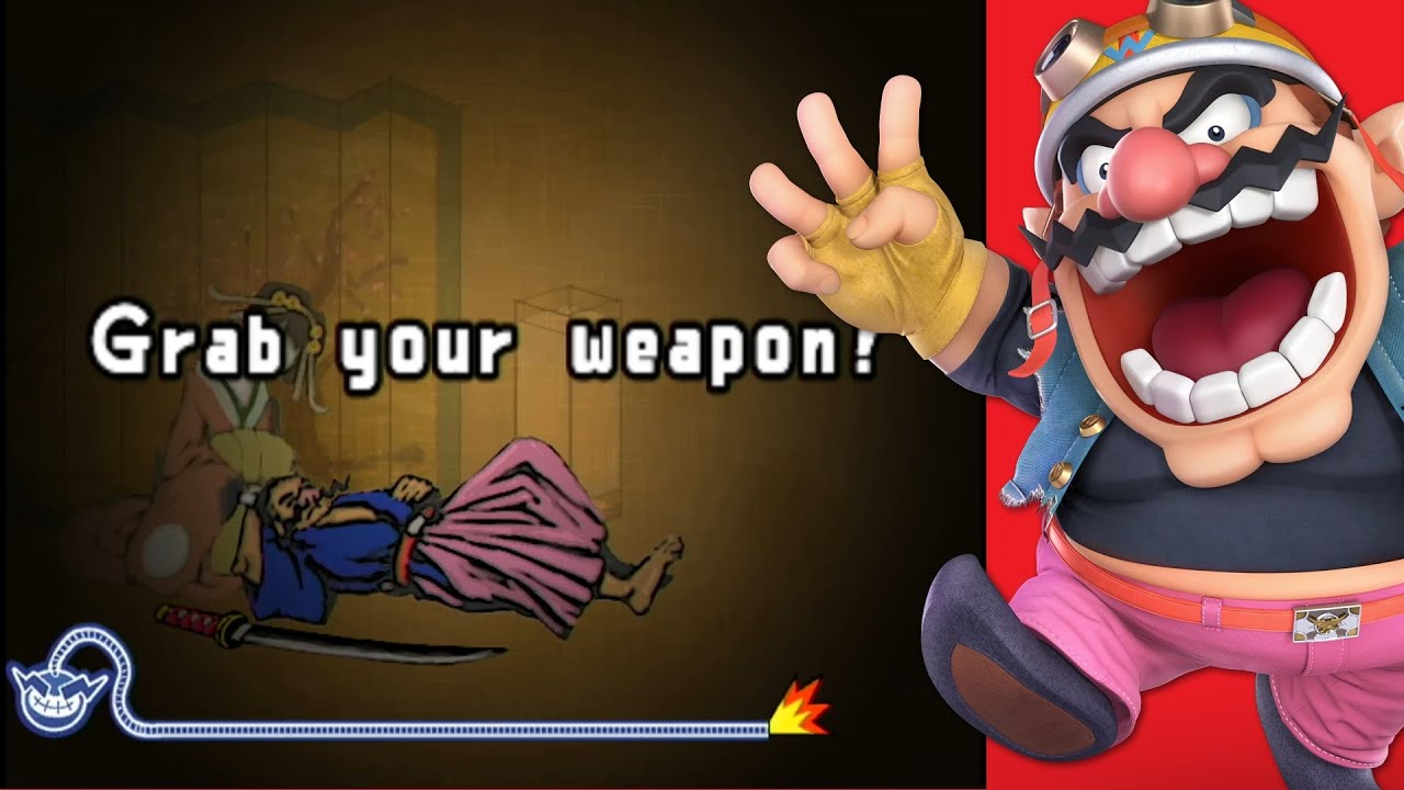 Grab your weapon! (WarioWare SMOOTH MOVES) - YouTube