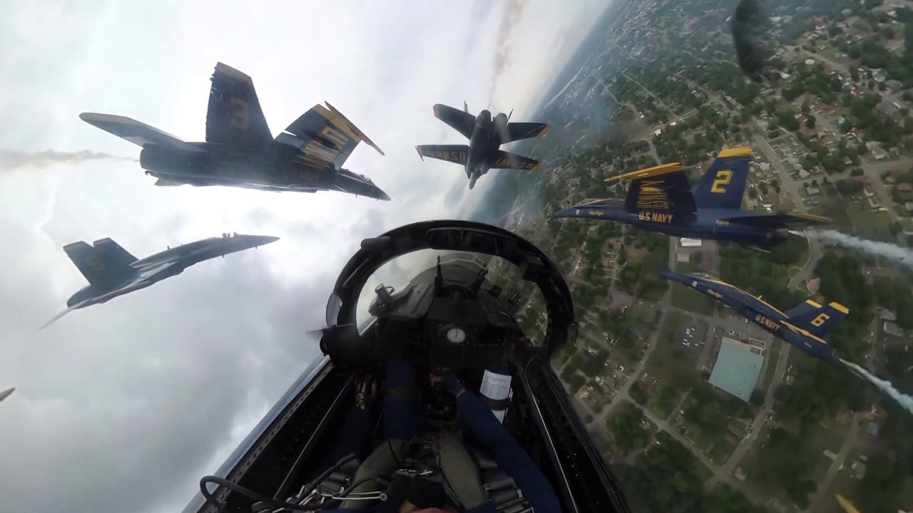 U.S. Navy Blue Angels - Little Rock, Ark. - Operation America Strong ...