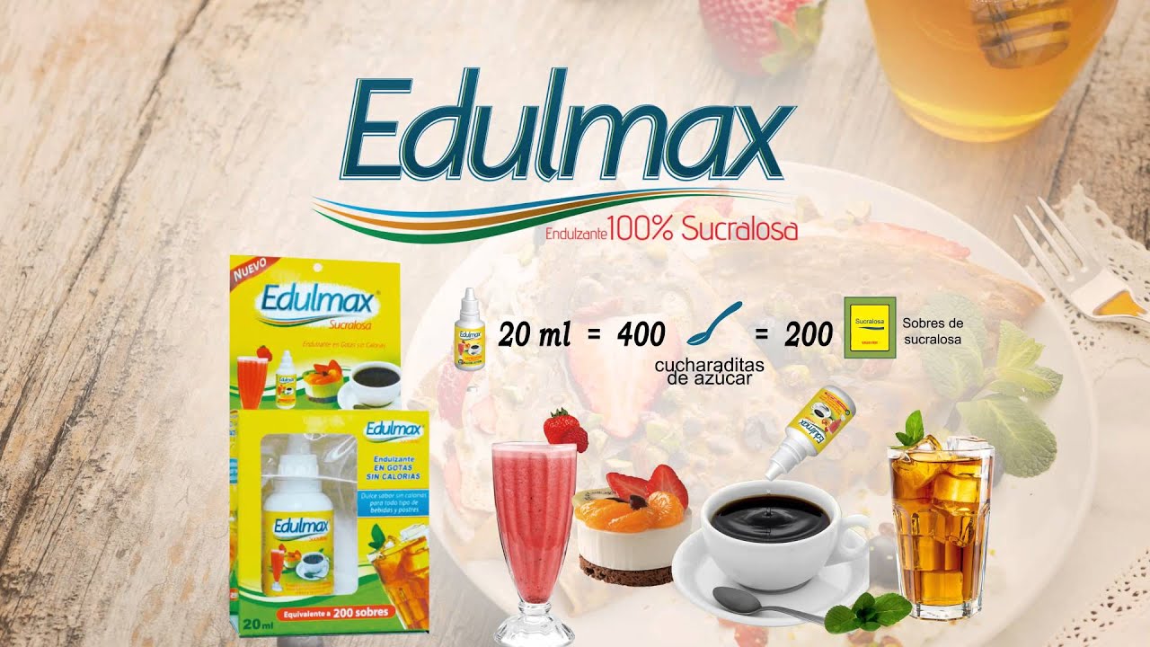EDULMAX dulce sabor que no engorda apto en diabetes y control de peso ...