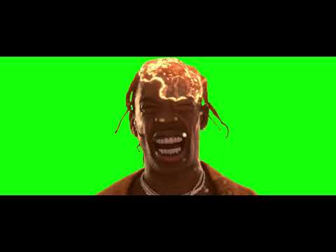 Travis Scott Burning Meme - Green Screen - YouTube
