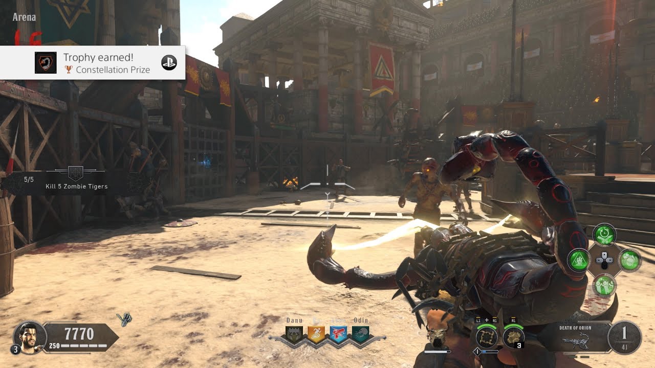 Call Of Duty Black Ops 4: Zombies IX - Constellation Prize Trophy Guide ...