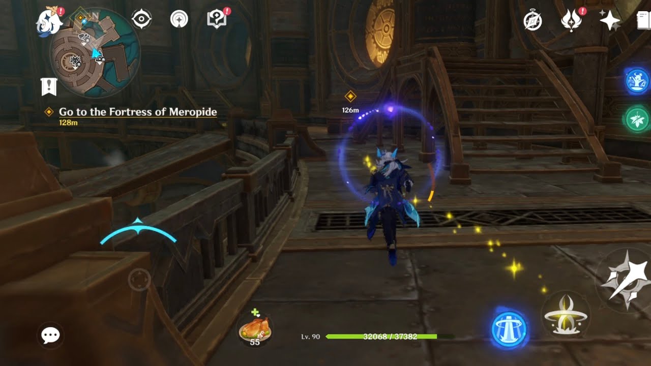 Go to the Fortress of Meropide | sigewinne Story || Genshin Impact ...