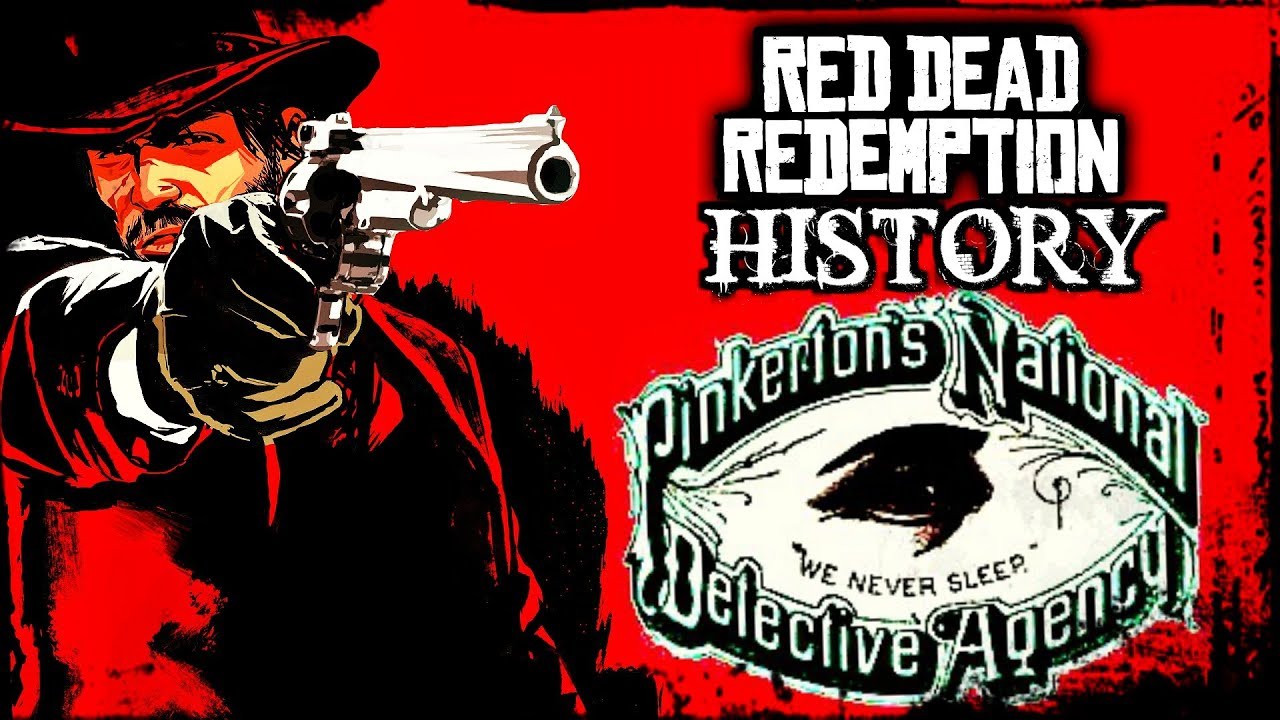 RED DEAD HISTORY: The Pinkerton Detective Agency - YouTube