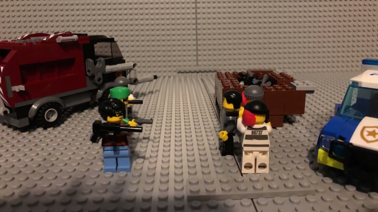 Lego Prison Escape 3 (Lego Stop Motion) - YouTube
